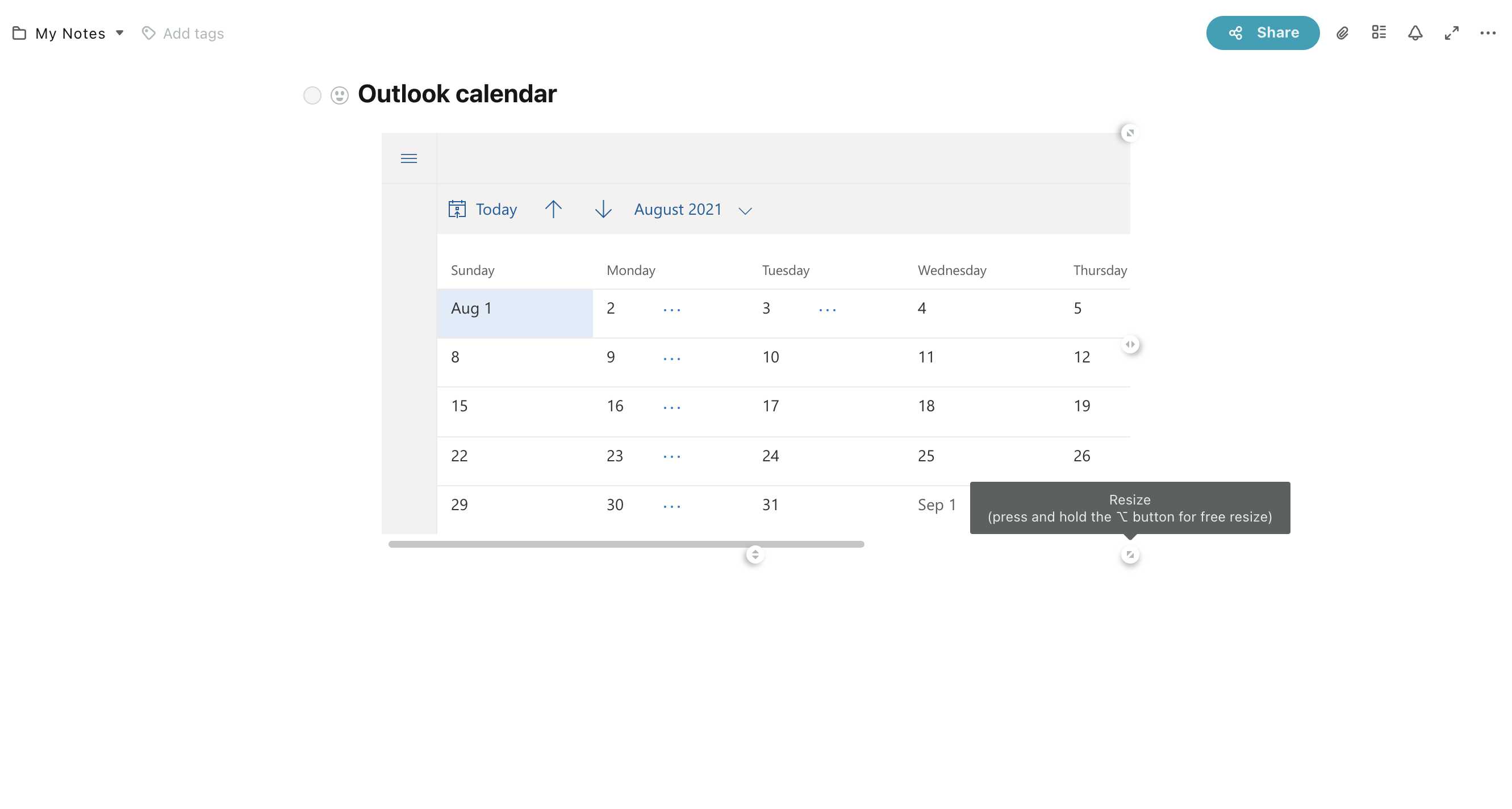 Embed Outlook Calendar FuseBase Embed Outlook Calendar FuseBase